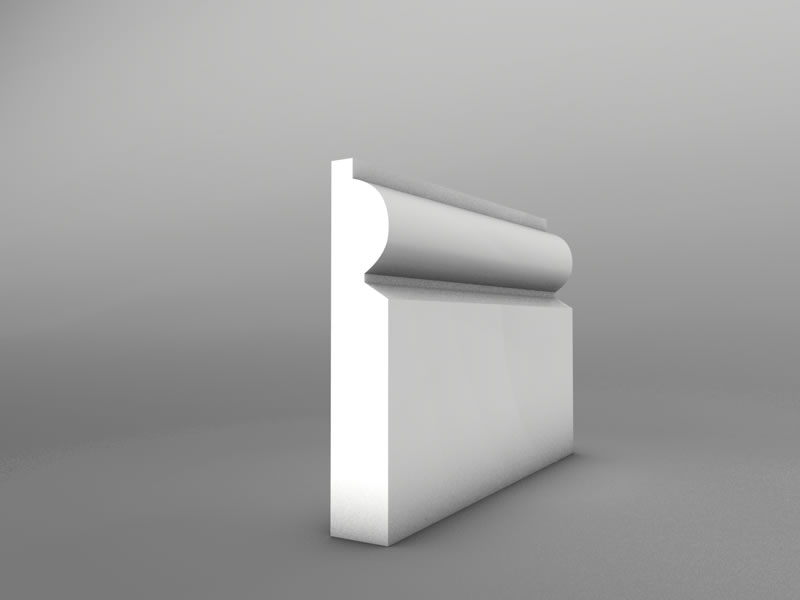 Traditional Taurus MDF 4200mm Skirting Board