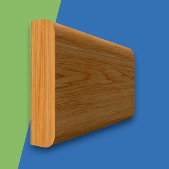 Bullnose Oak Dado Rail