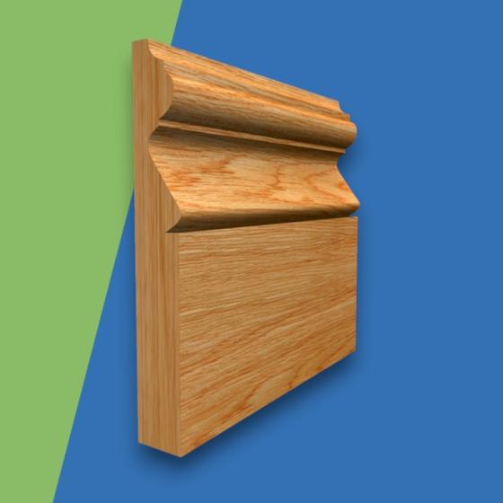 Royal A Solid Oak Skirting Board
