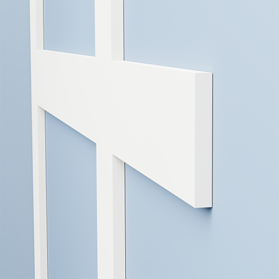 Square Shaker MDF Wall Panelling