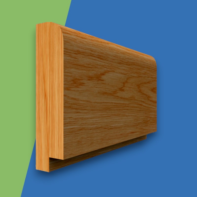 Single Step Oak Dado Rail